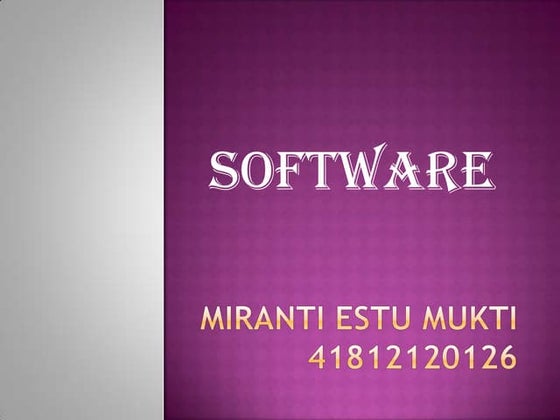 Modul4-software-ppt | PPTX