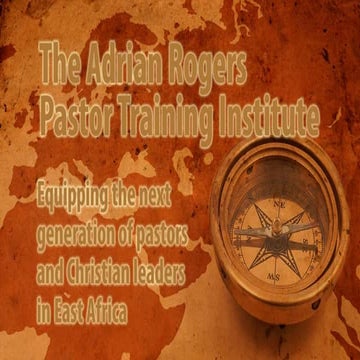 Pastor Training Institute East Africa | PPTX