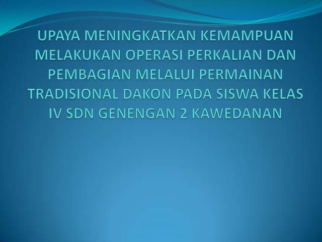 Ppt proposal ptk | PPT