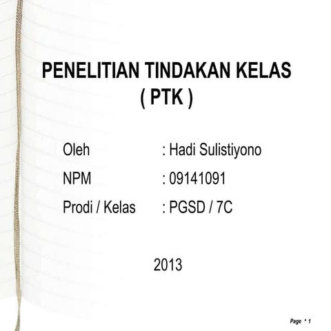 PTK | PPTX