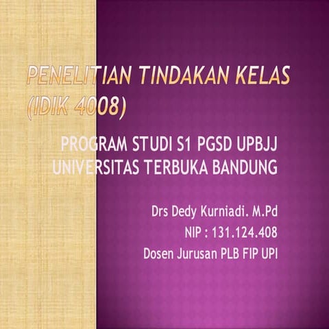 ptk.pdf Melaksanakan Perbaikan dalam Pembelajaran | PDF