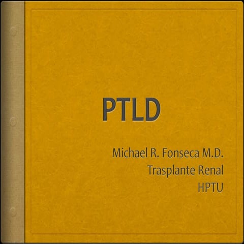 PTLD | PPT
