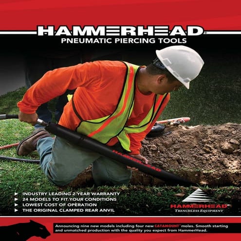 HammerHead Mole Piercing Tools | PDF