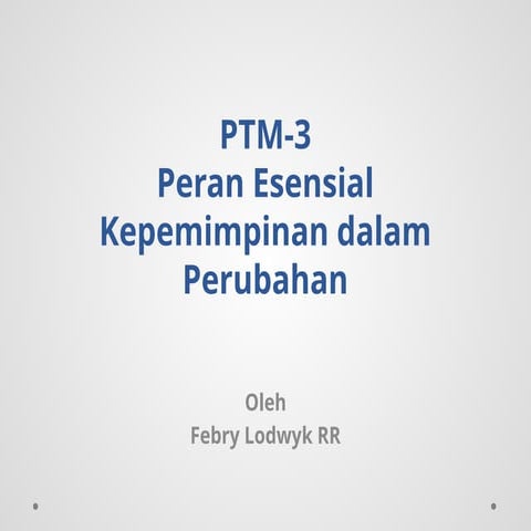 PTM 3 - Peran Esensial Kepemimpinan dalam Perubahan.pptx