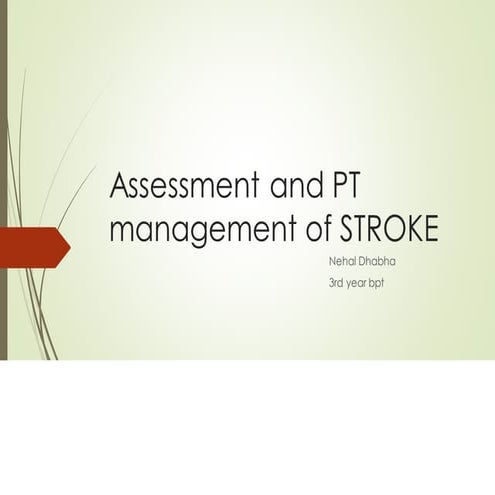 Pt management of strokebajsjwjwjhwhwh.PDF