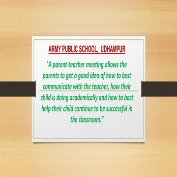 PTM points during ptm on parent teacher .pptx