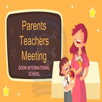3 09-2020 PTM (Parents Teacher meeting) | PPTX
