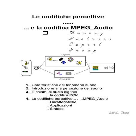 Codifiche Audio Percettive | PDF