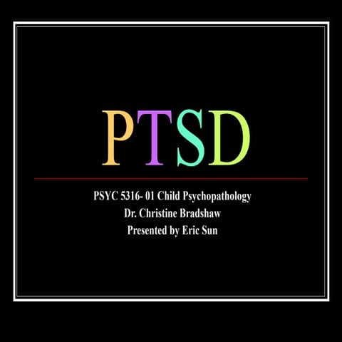 PTSD | PPT
