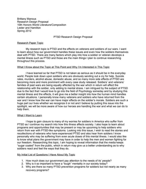 Research design template | DOCX | Physical Therapy | Wellness