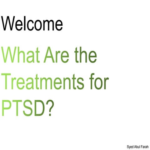 PTSD Treatment Los Angeles | Trauma Recovery Programs | PPTX