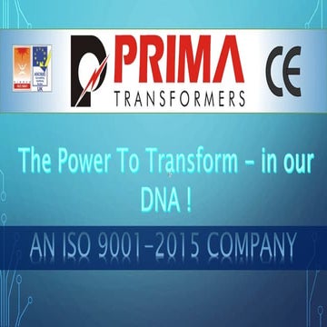 PRIMA TRANSFORMERS | PPT