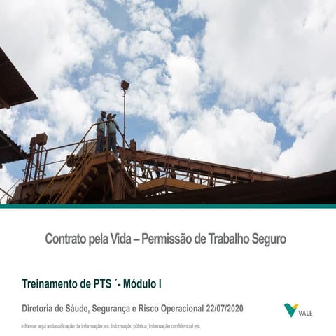Permissão de trabalho seguro, treinamento | PDF