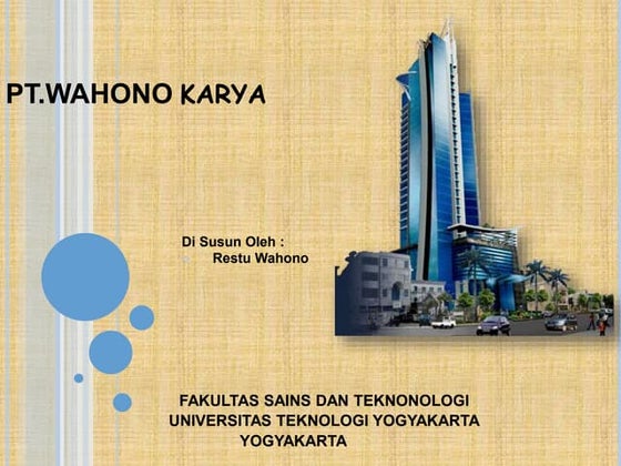 Contoh Presentasi Pengenalan Produk | PPTX