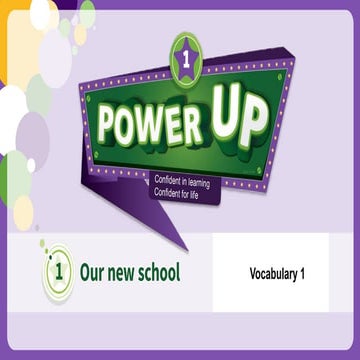PowerUp1Unit1-lesson1PowerUp1Unit1-lesson1 | PPTX