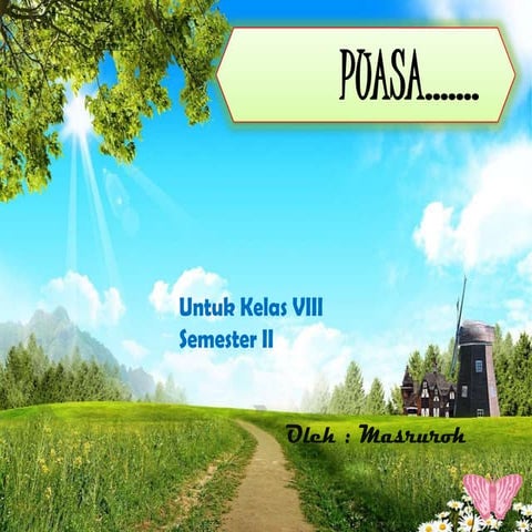 PPT Puasa Ramadhan | PPTX