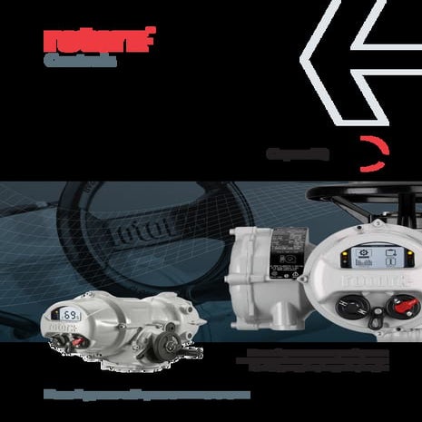 Многооборотные и четвертьоборотные приводы IQ и IQT ROTORK | PDF