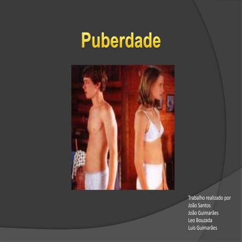 Puberdade powerpoint 2 | PPT