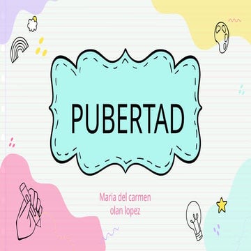 La pubertad | PDF
