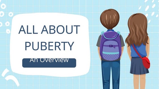 Male Reproductive System Science Presentation in Blue Pink and Yellow ...