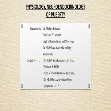 Changes In Puberty Pptx