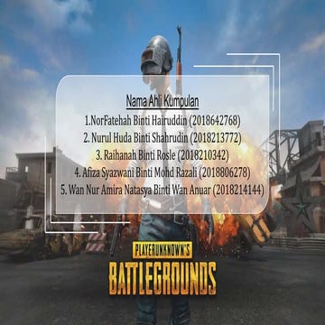 PUBG A4CS1433A | PPT