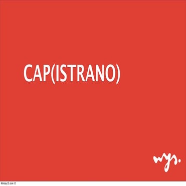 Capistrano | PPT