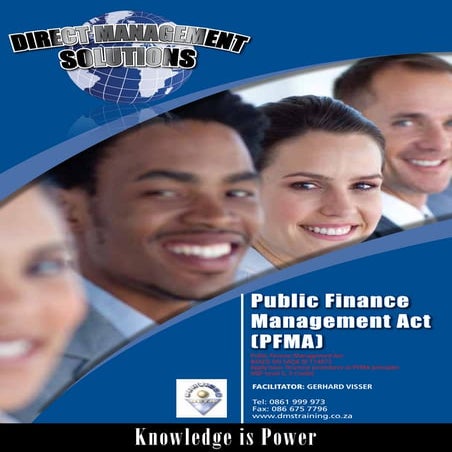 Public finance-management-act-pfma-course-outline-booking | PDF