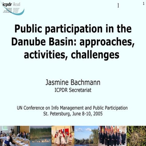 Public participation in the Danube Basin: approaches, activities ...