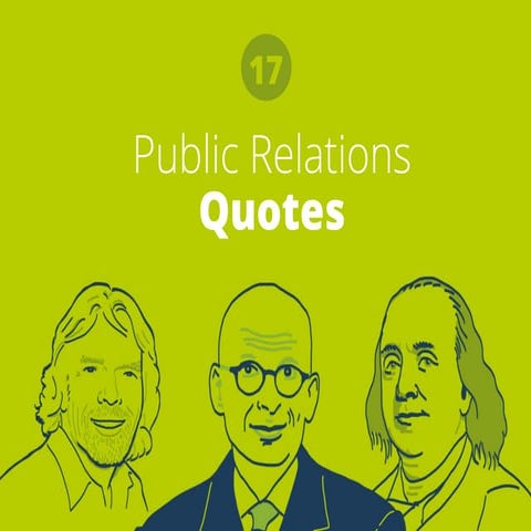 17 inspirational public relations quotes | PPT