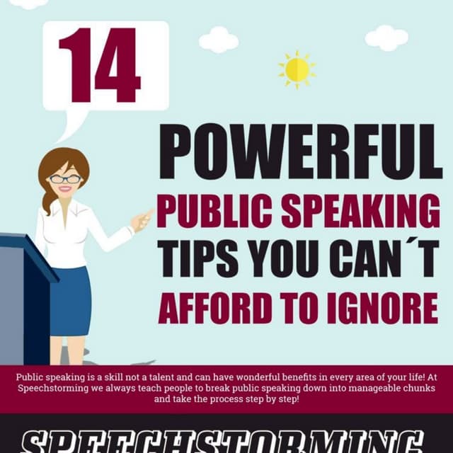 Public speaking cheat sheet | PDF