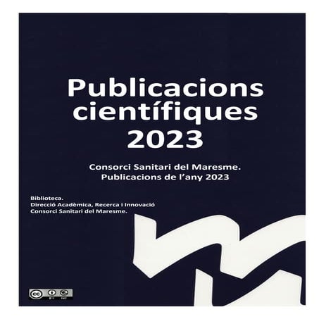 Publicacions científiques CSDM 2023 | PDF | Surgery | Medical Health