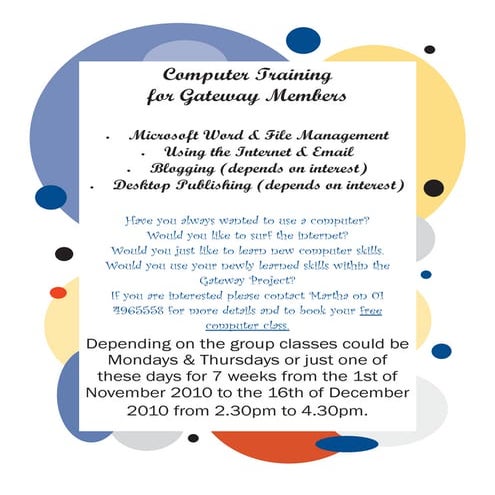 Computer Training | PDF | Technology & Computing