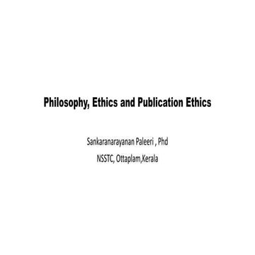 Publication ethics: Definitions, Introduction and Importance | PDF