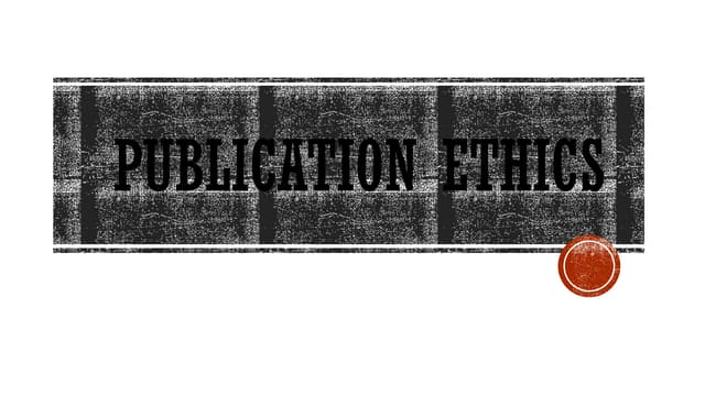 IDENTIFICATION OF PUBLICATION MISCONDUCT ,COMPLAINTS & APPEALS, IN RESEARCH AND PUBLICATION ...