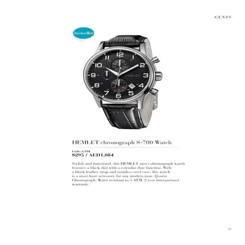Hemlet watches | PDF