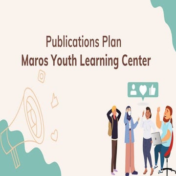 Publications Plan - Maros Youth Learning Center.pdf