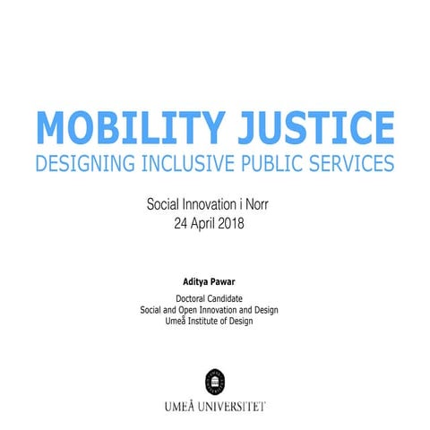 Mobility Justice | PPT