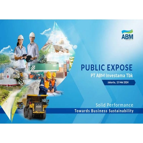Public Expose ABM Investama Tbk Tahun 2024 | PPTX