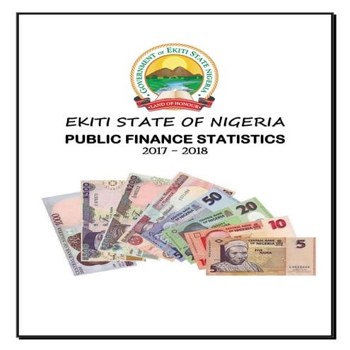 EKITI STATE PUBLIC FINANCE STATISTICS 2017 - 2018 | PDF