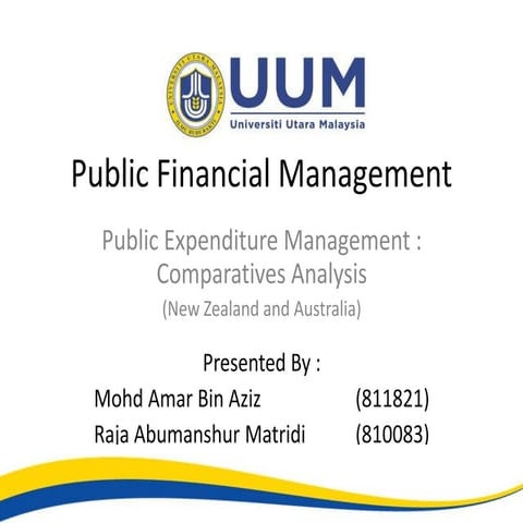 Public financial management | PDF