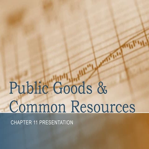 Public goods & common resources | PPTX