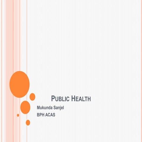 Public health | PPT