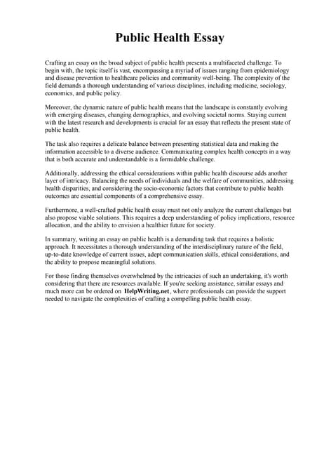 Essay About Health.pdf