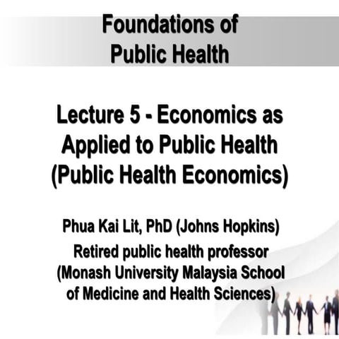 Public Health Lecture 1: Introduction to Public Health | PPT