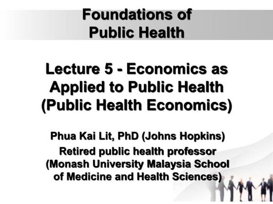Public Health Lecture 1: Introduction to Public Health | PPT