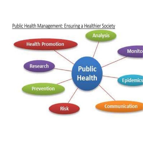 Public Health Management: Ensuring a Healthier Society | PDF
