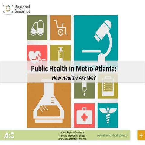 Regional Snapshot: Public Health in Metro Atlanta | PPTX