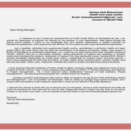 Public health officer | PDF