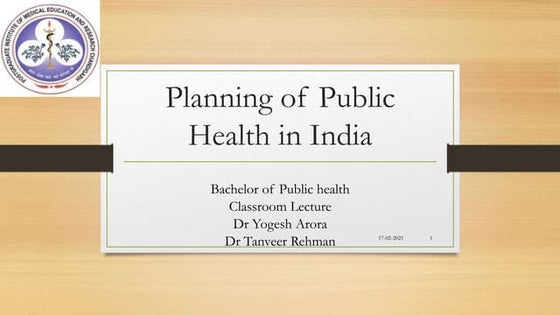 Public health disciplines | PPTX